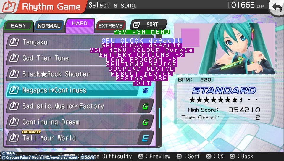 PSV VSH Menu updated to version 2.0 - Quick Launcher gets user-defined ...