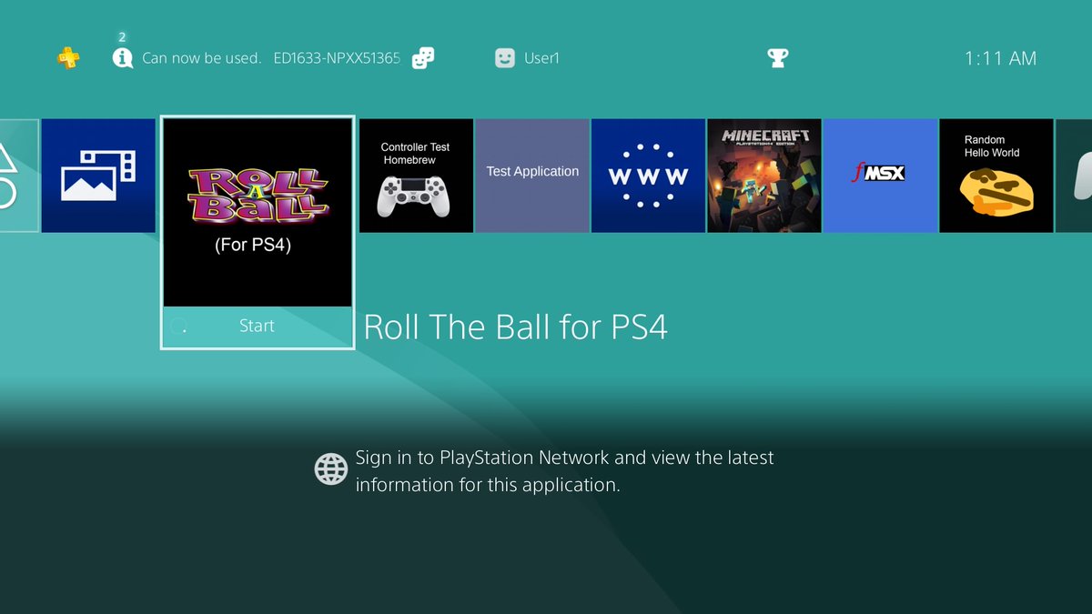 PS4 Homebrew release: Roll a Ball for PS4 - Wololo.net