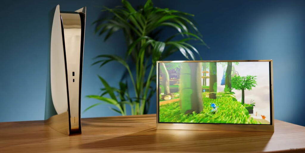 Classy Wood/Carbon Fiber PS5 Mod by DIYPerks - Wololo.net