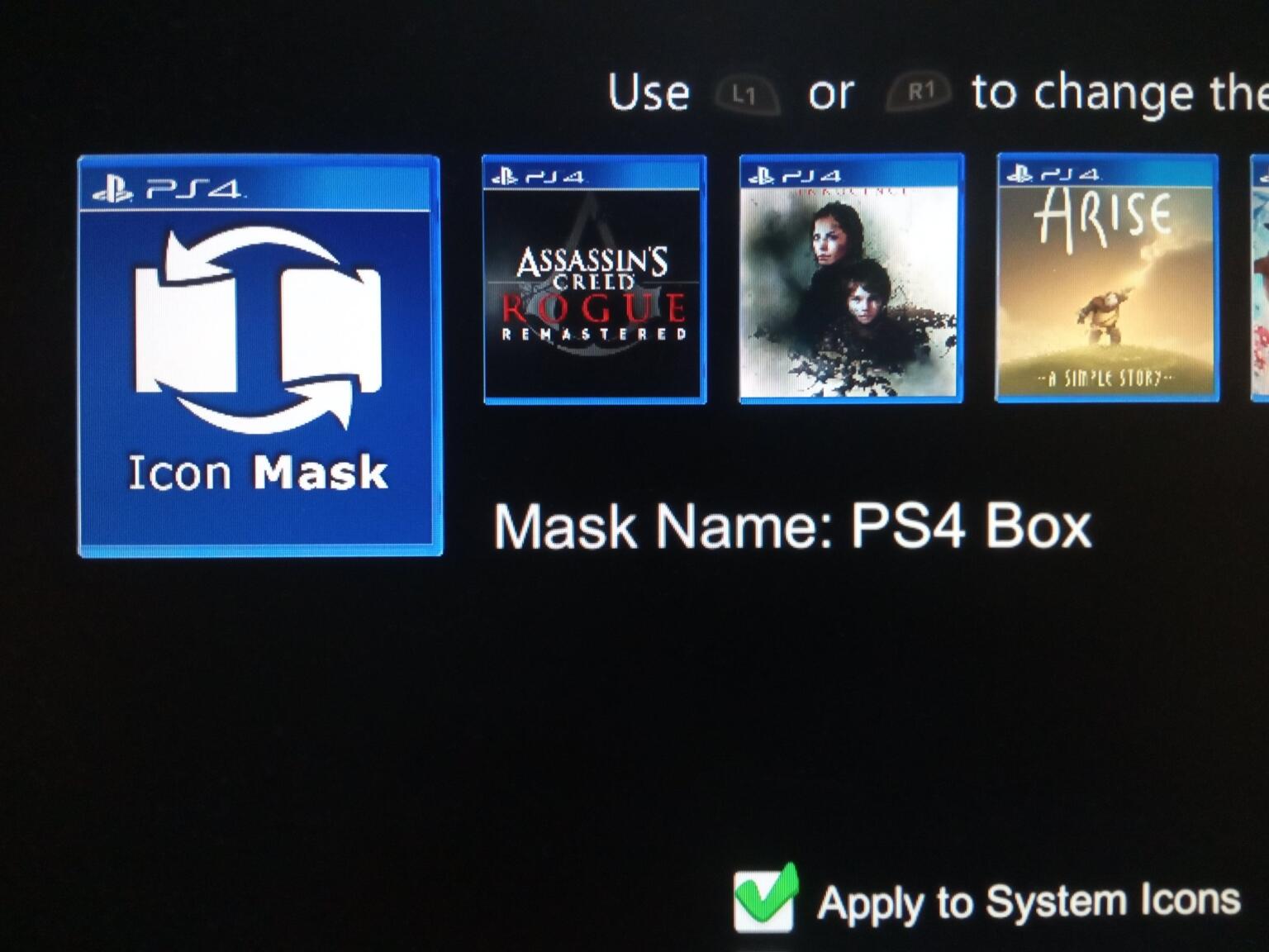 PS4 release: Icon Mask updated to 1.05 - Wololo.net