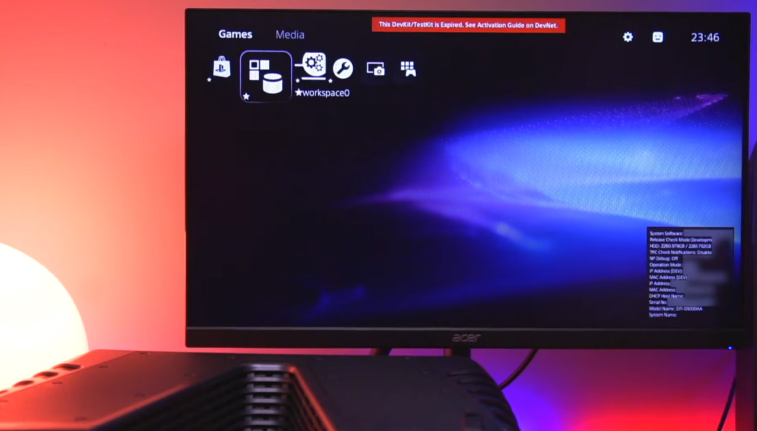 ps5_devkit_menu_expired_activate - Wololo.net