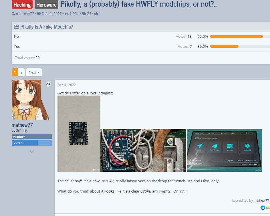 Rumor: $3 Nintendo Switch modchip might be coming, compatible with V2 (Mariko) and OLED (Aula ...