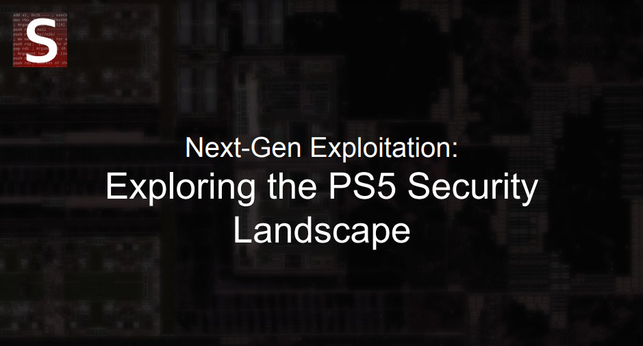 PS5 Hacks: SpecterDev's Hardwear.io presentation slides available - Wololo.net