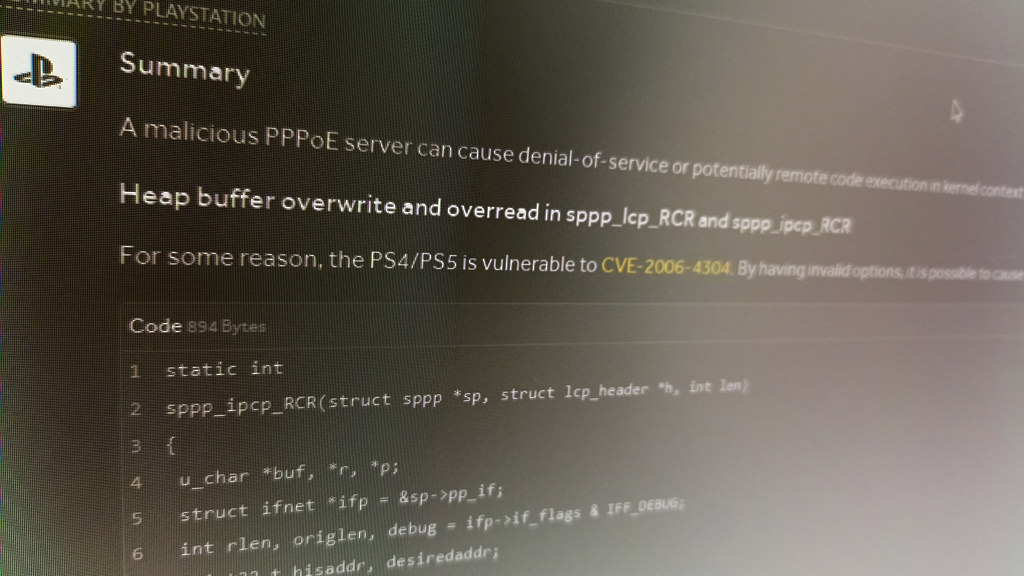 PS4/PS5: TheFloW discloses Kernel vulnerability relying on old bug from 2006, impacts PS4 up to ...