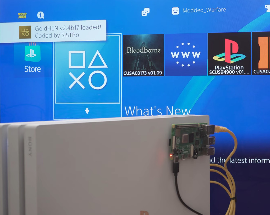 Pppwn You Can Now Run Goldhen On Ps4 11 000 With A Raspberry Pi And It S 100 Automated