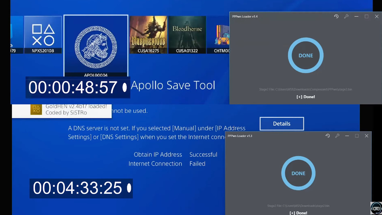 Release: the next milestone for the PS4 PPPwn exploit is speed and reliability. C++ port shows ...
