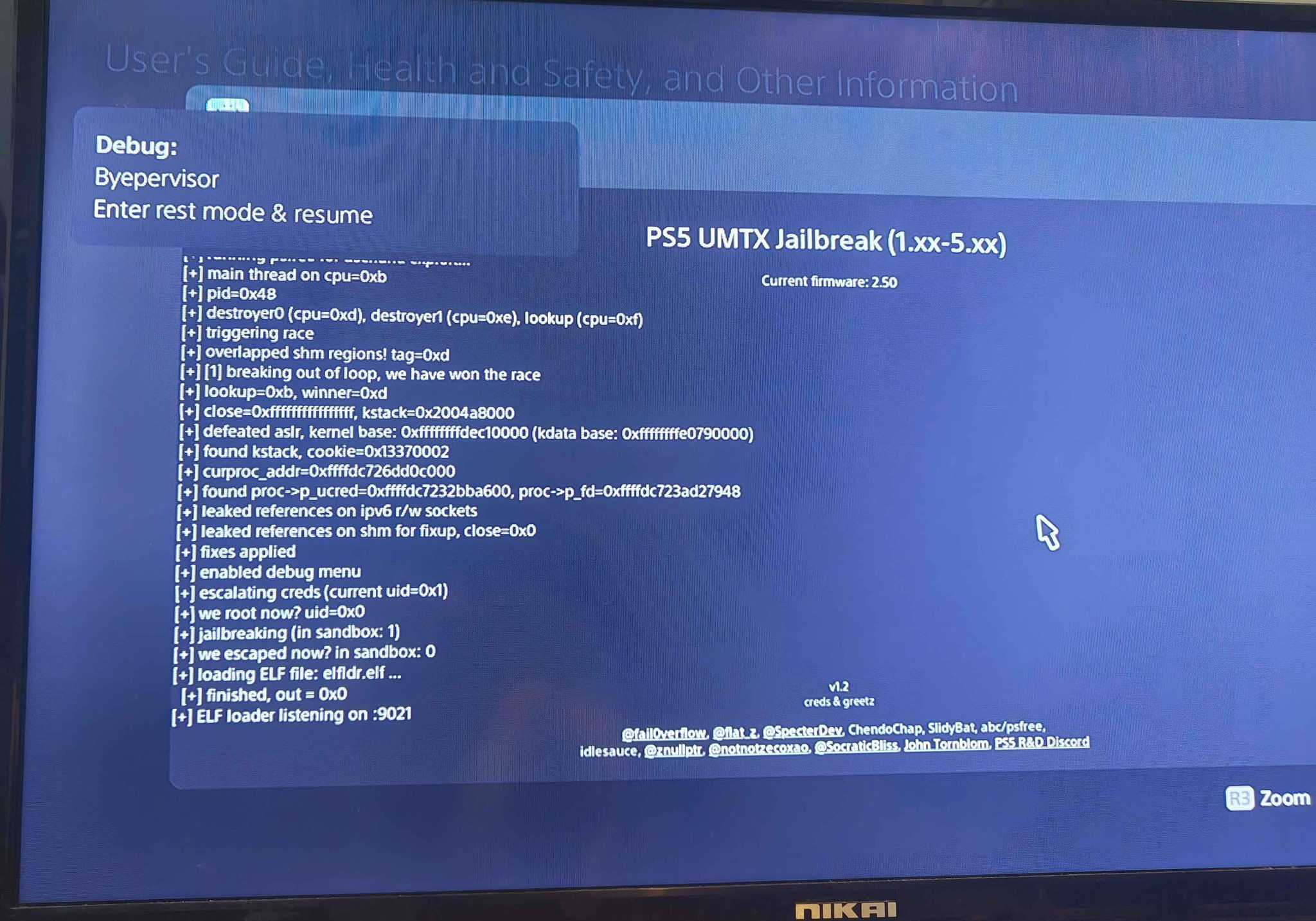 PS5: "Byepervisor" exploit files and presentation slides released - Wololo.net