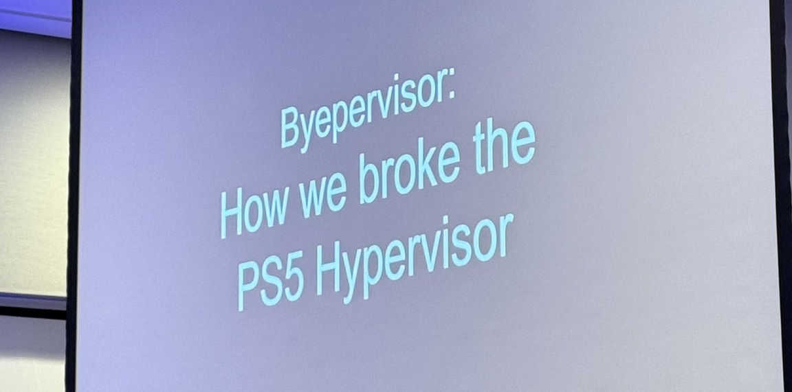 PS5: SpecterDev presents Hypervisor "Byepervisor" exploit - Wololo.net
